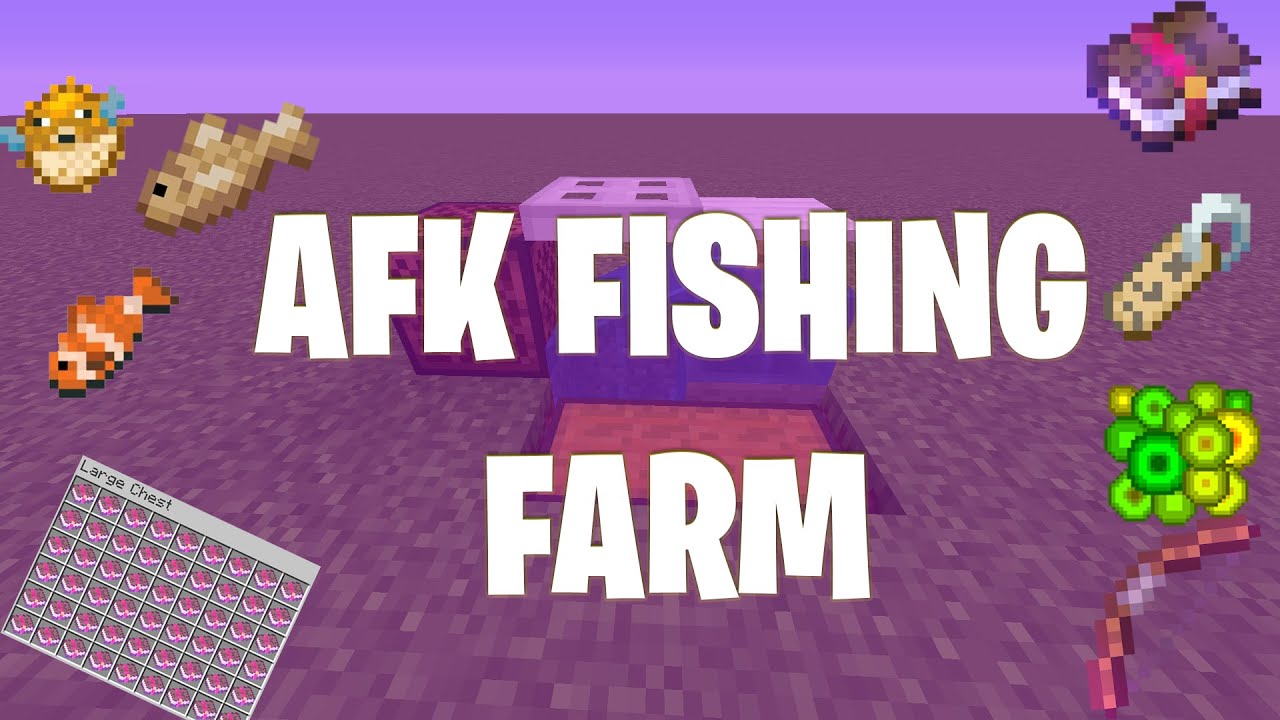 👉 🐠 SIMPLE 1.16.5 AUTOMATIC FISH FARM TUTORIAL in Minecraft Java ...