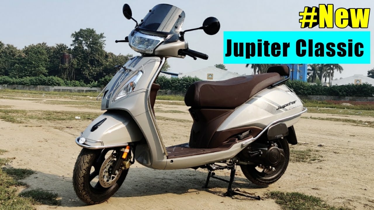 2022 New TVS Jupiter Classic Edition Features, Price,Ride Review ...