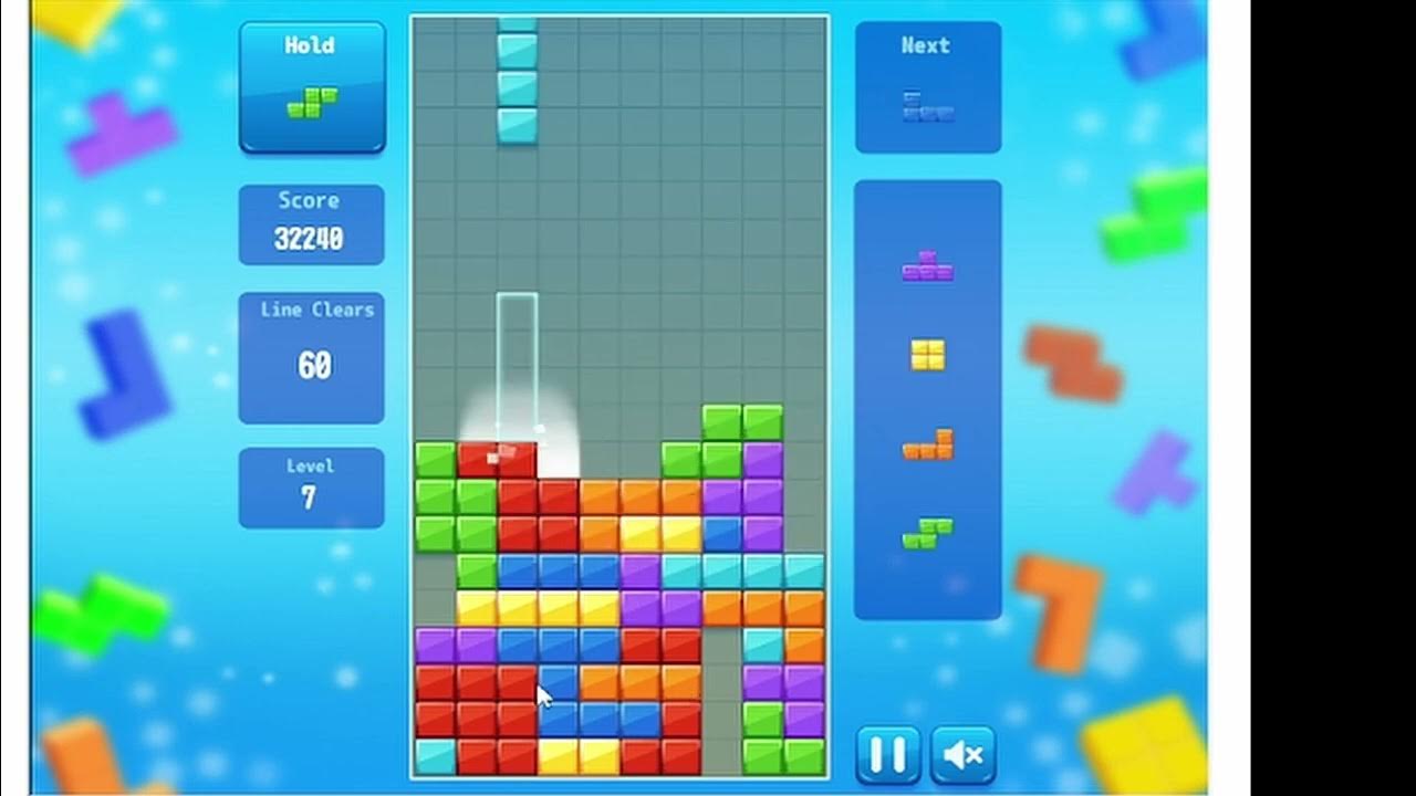 テトリス 無料ゲーム【Tetris HTML5】ダウンロード不要 #91 - YouTube