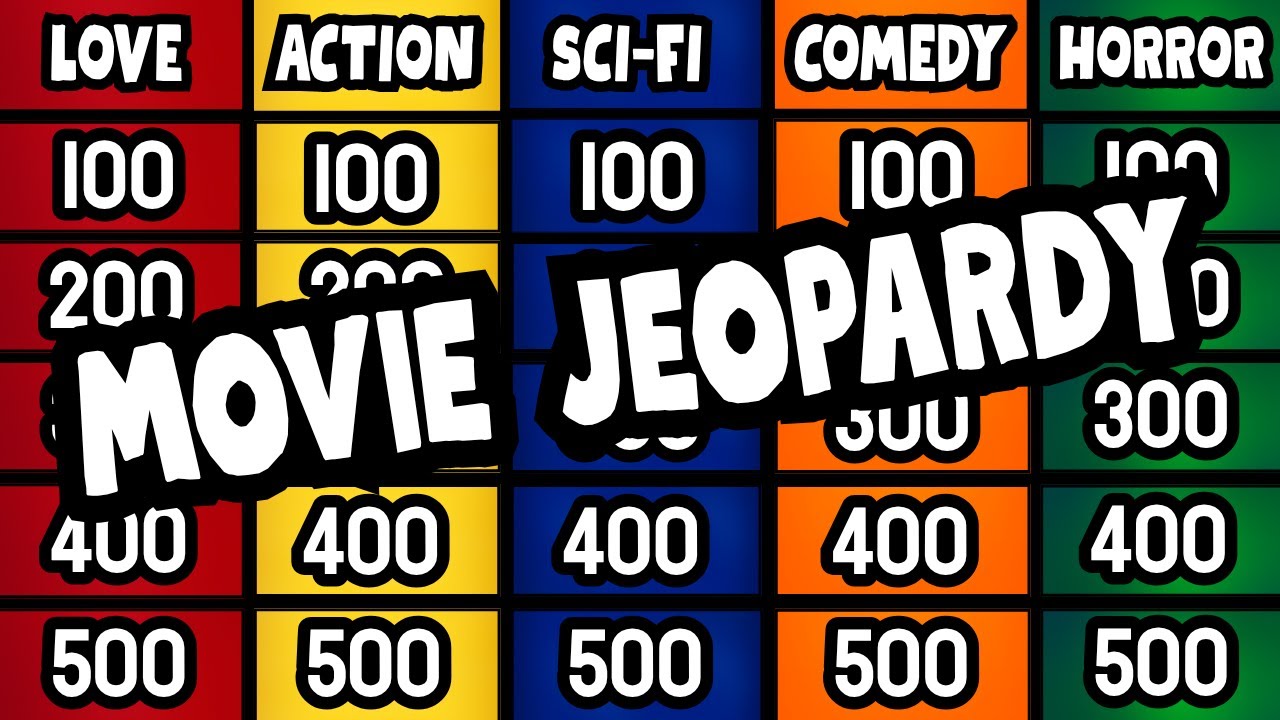 Guess The Movie | (JEOPARDY) Style Quiz - YouTube