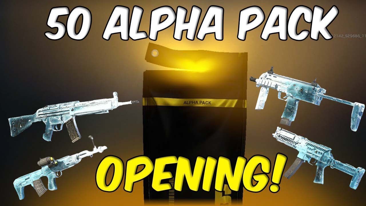 50 Alpha Pack Opening | SO MUCH BLACK ICE!?! - YouTube