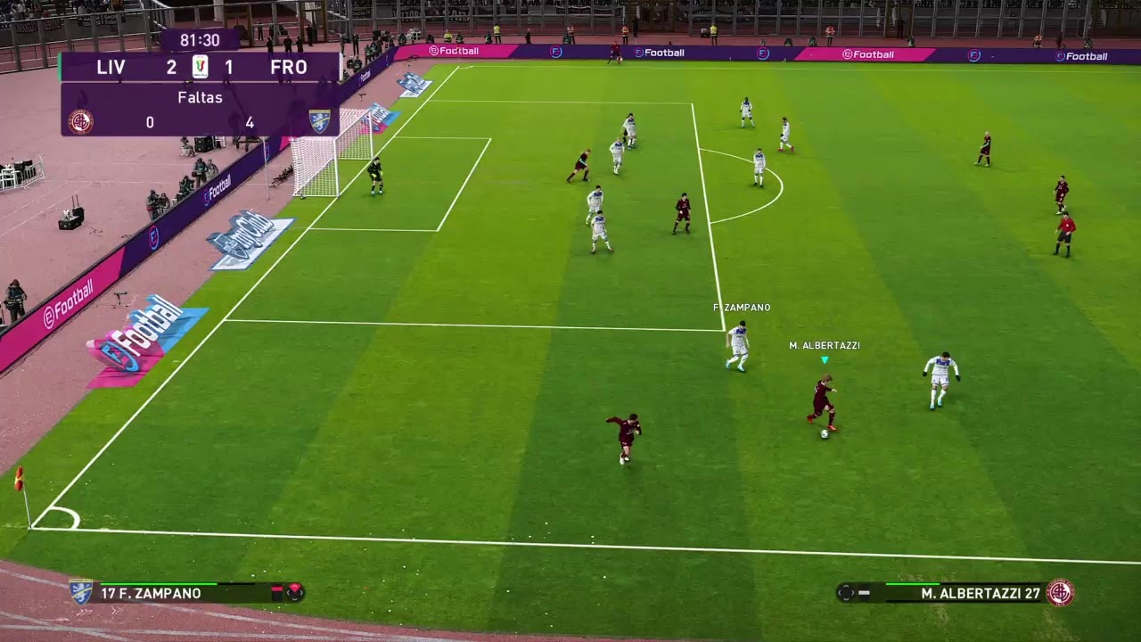 PES 2020 MASTER LIGA EP4 PS4 PRO (VAI LIVORNO) - YouTube