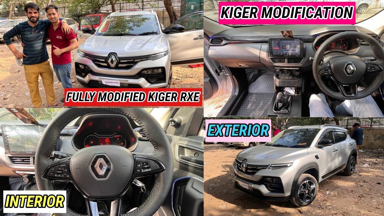 💥 Kiger RXE Modification | Modified Kiger RXE | Interior + Exterior ...