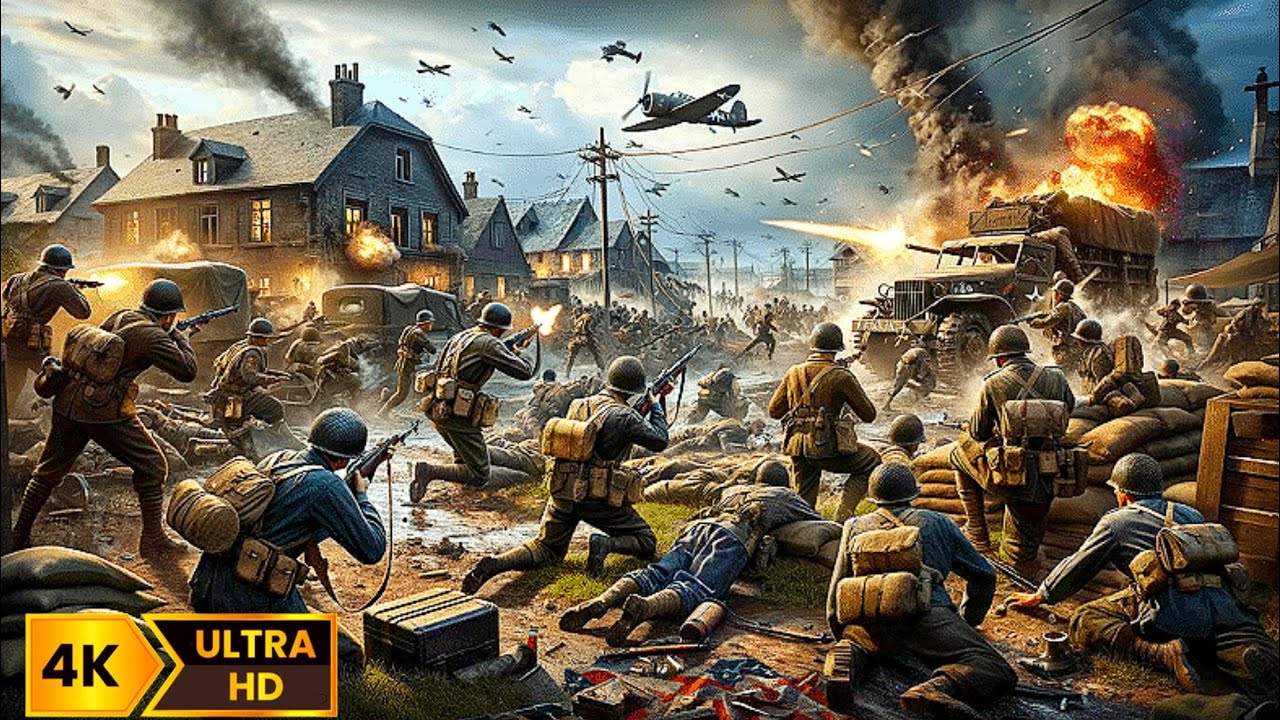 COD WW2(2017) -STRONGHOLD || Realistic Ultra Graphics Gameplay || 4K ...