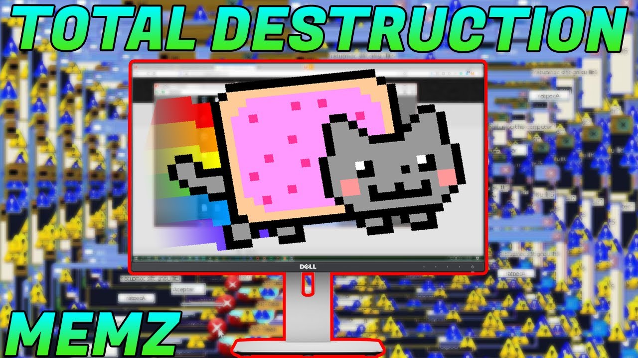 I DESTROYED a scammers PC with MEMZ! - YouTube