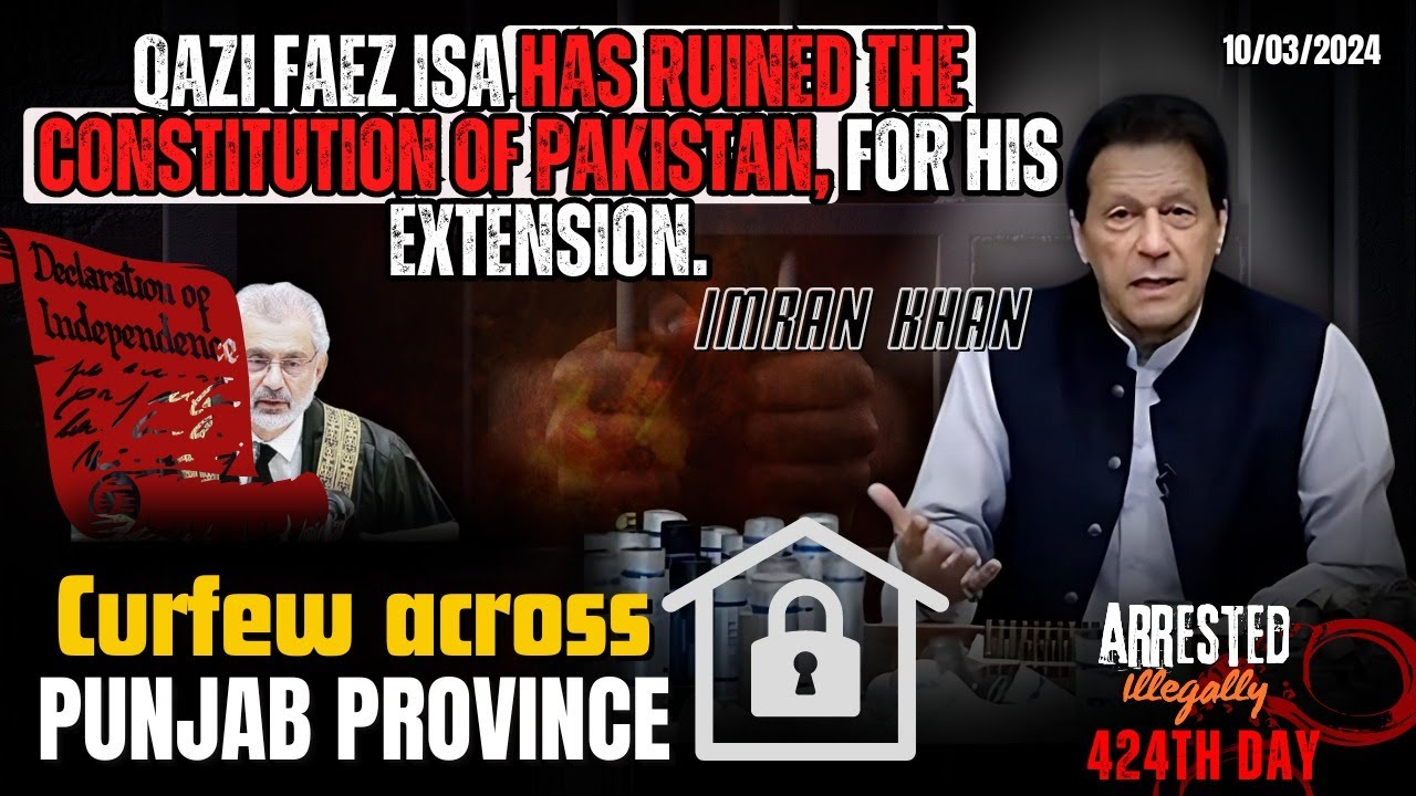 Qazi Faez Isa Has Ruined the Constitution of Pakistan for his extension ...