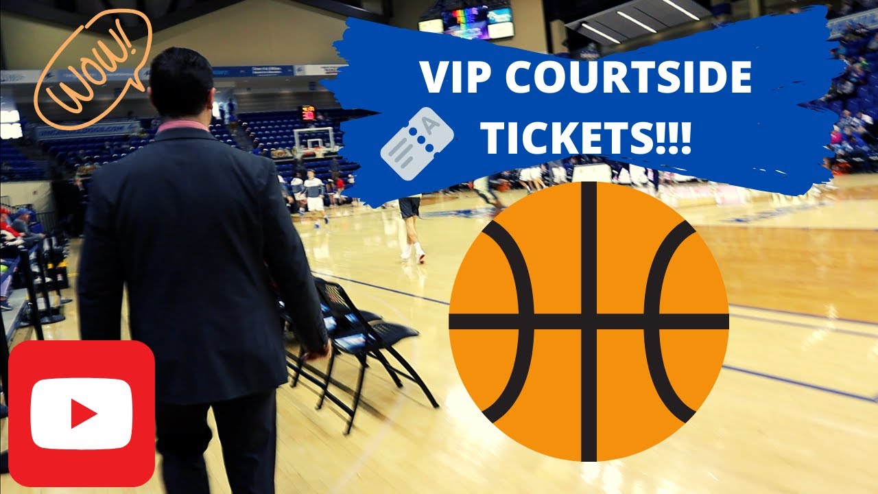 VIP COURT-SIDE TICKETS TO MY FIRST UNCA BASKETBALL GAME !! 🏀 - YouTube