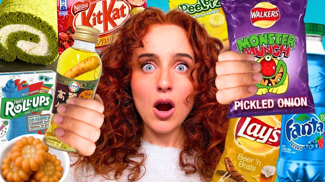 IK TEST DE MEEST RARE SNACKS - YouTube