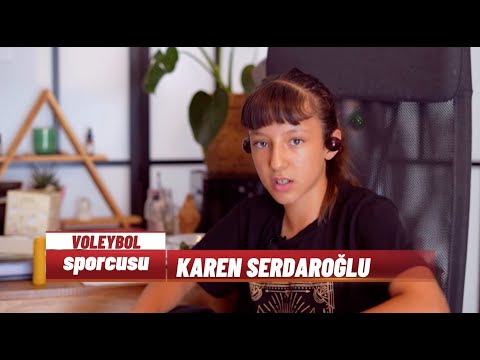 VOLEYBOL / MOTİVASYON :  ANTRENÖR CEVAT BOR / SPORCU KAREN SERDAROĞLU / KUŞADASI