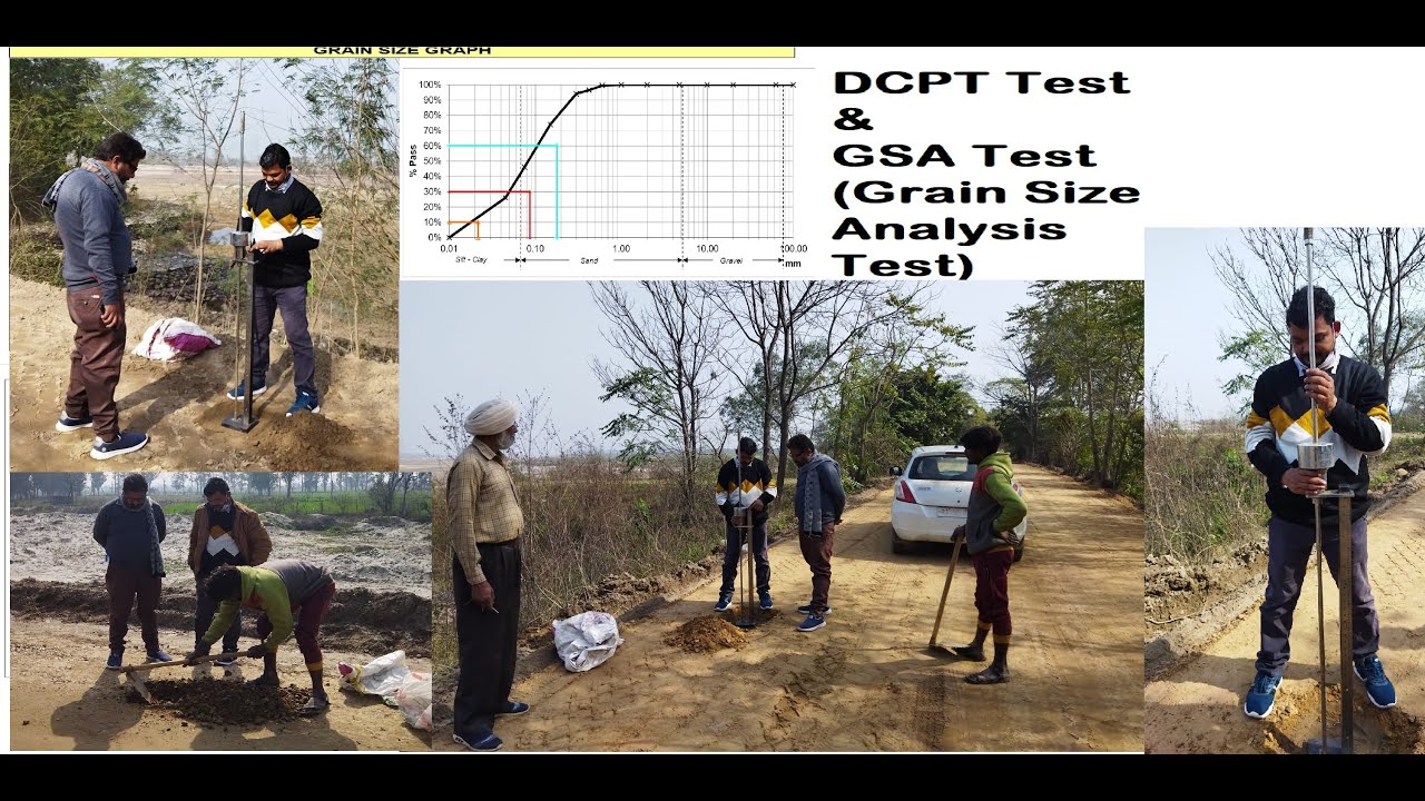 Dynamic Cone Penetration (DCPT) - YouTube