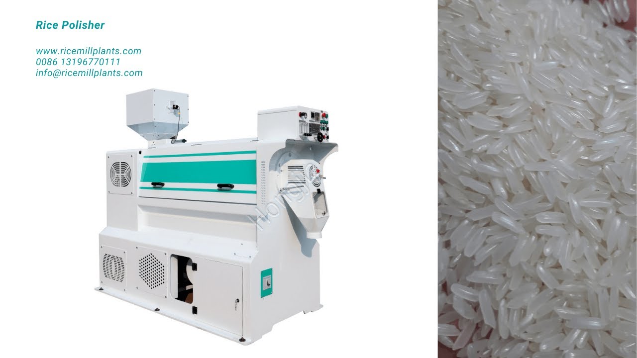 MPGH Rice Polisher | Rice Polishing Machine for Rice Mill Plant - YouTube
