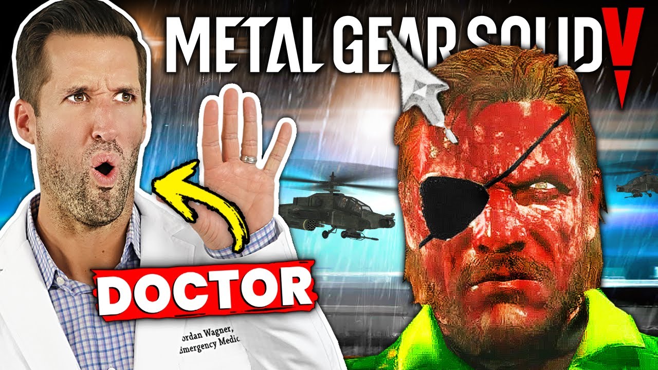 ER Doctor REACTS to Metal Gear Solid V (MGSV) Stealth Kills - YouTube