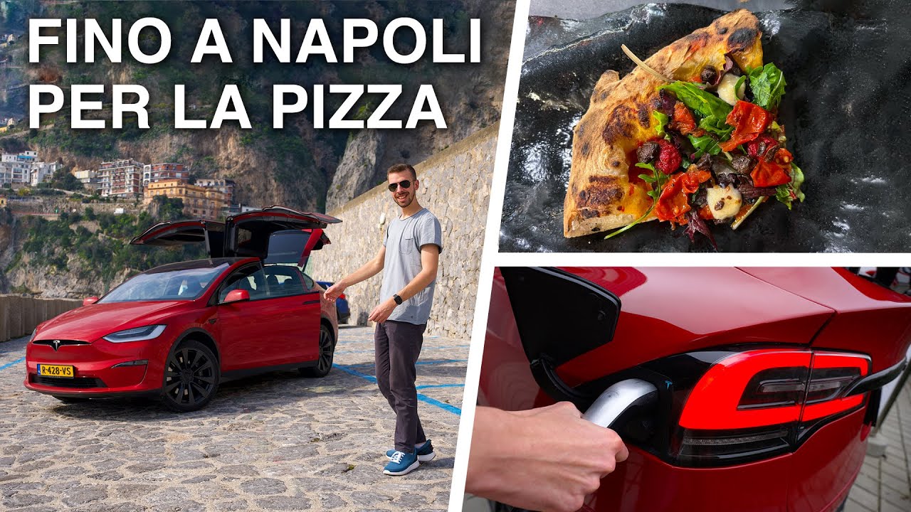 1600 km IN TESLA per una PIZZA 🍕🇮🇹 - YouTube