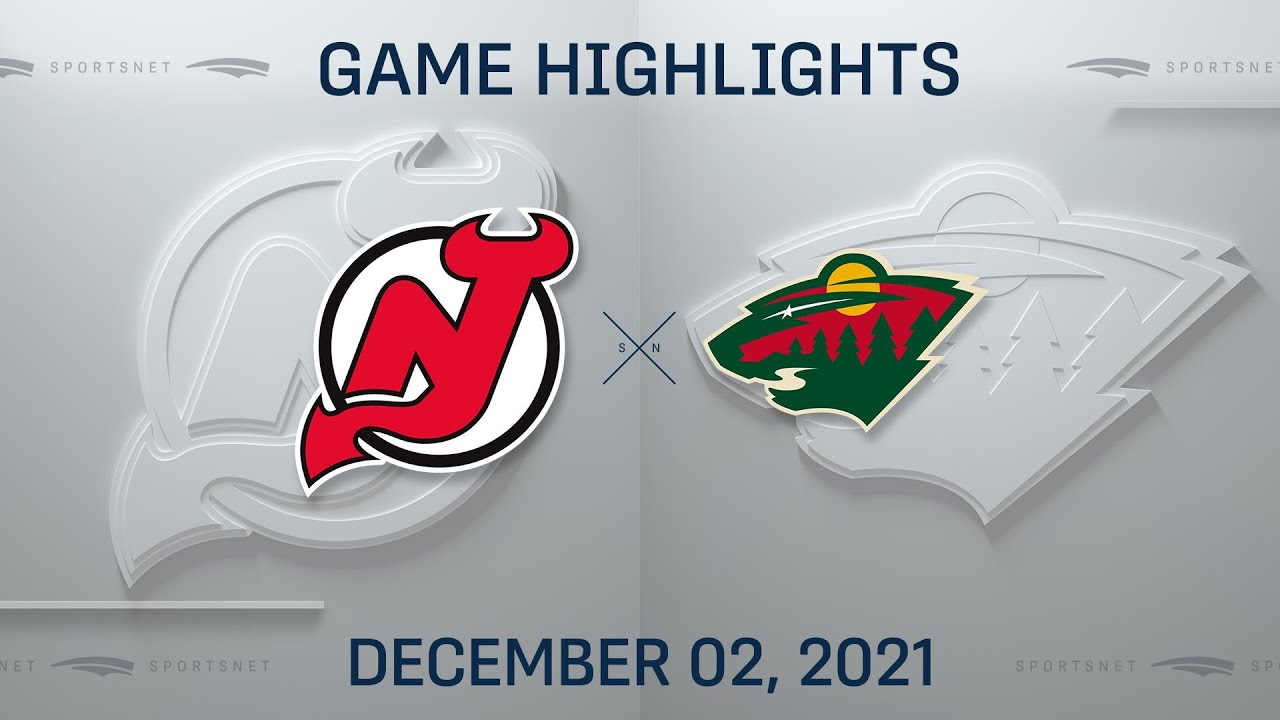 NHL Highlights | Devils vs. Wild - Dec. 2, 2021 - YouTube