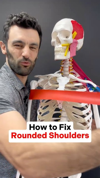 How to Fix Rounded Shoulders - YouTube