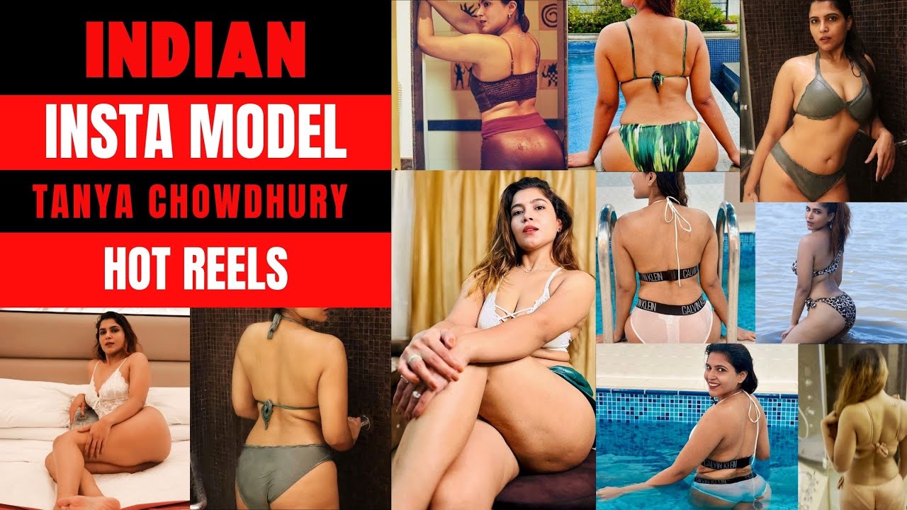 Indian Insta Model Tania Chowdhury Hot Reels🔥 - YouTube