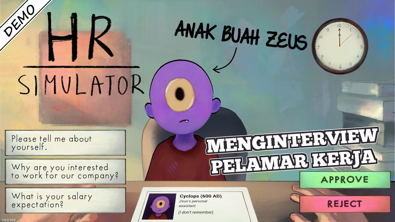Simulasi Menjadi HR - HR Simulator Demo Indonesia - YouTube