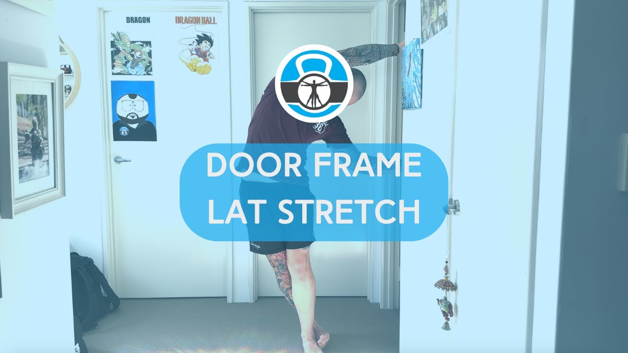 Door Frame Lat Stretch - YouTube