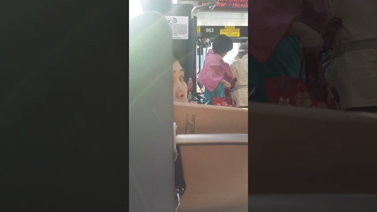 Route 52 Honolulu Ala Moana Center Bus #963 - YouTube