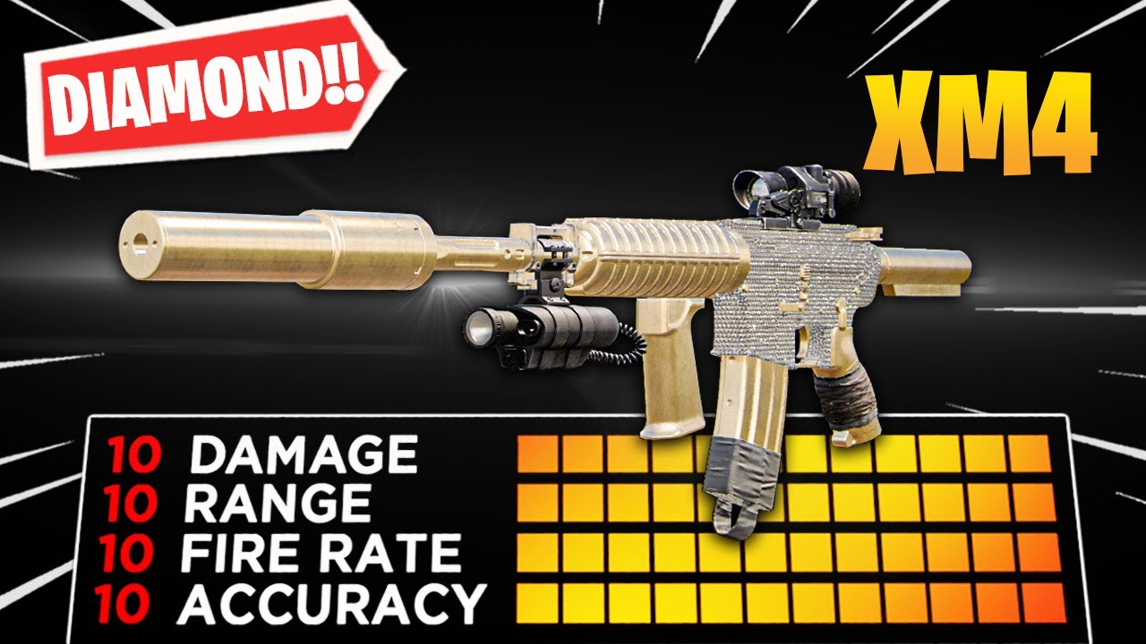 the OVERPOWERED DIAMOND CAMO XM4 BEST CLASS SETUP! *87 KILL Gameplay ...