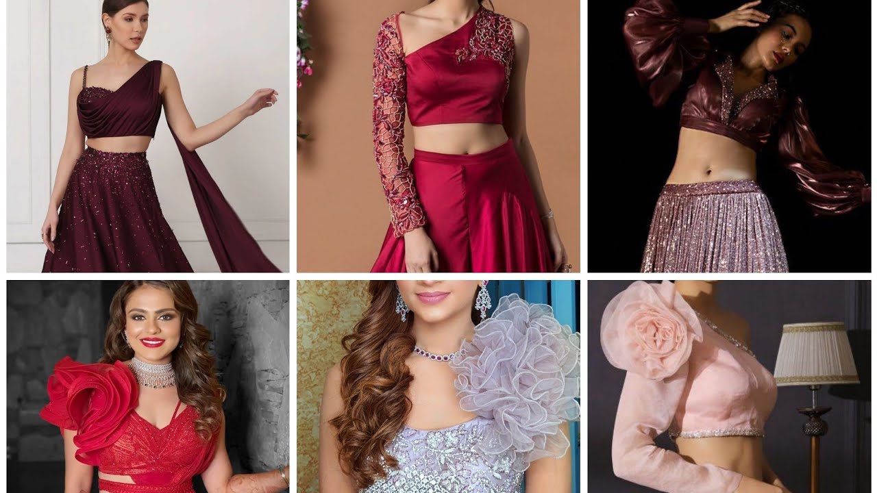 15+ Croptop blouse designs that SHOUT DRAMA & are perfect for this ...