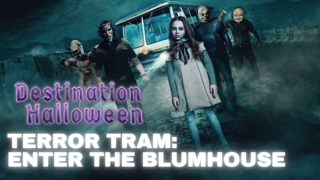 Terror Tram: Enter the Blumhouse at Halloween Horror Nights - YouTube