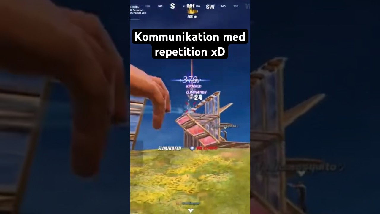 Kommunikation med mycket repetition xD Use Code Weertt #fortnite # ...