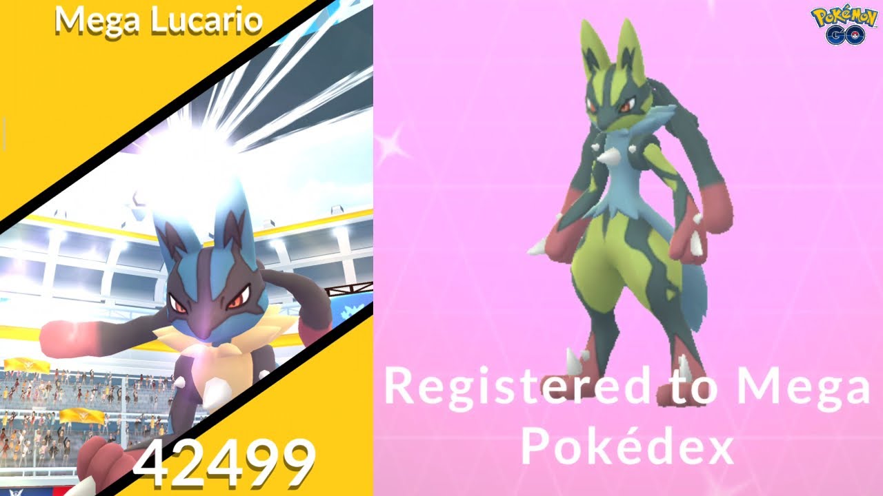 Mega Lucario Debut in Pokemon GO! Shiny Boost Alert! - YouTube