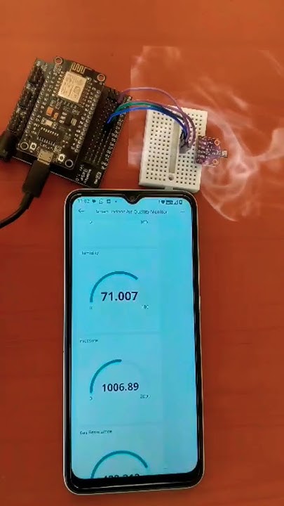 Smart Indoor Air Quality Monitoring with ESP8266 & Arduino IoT Cloud. # ...