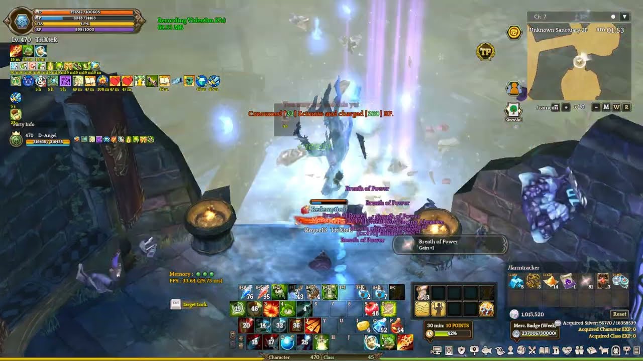 Cryomancer 2F Farming Tree of Savior - YouTube