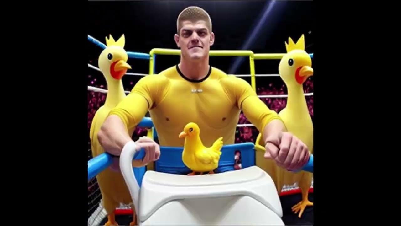 AI Generated Cody Rhodes Rubber Chicken Toilet Man - YouTube