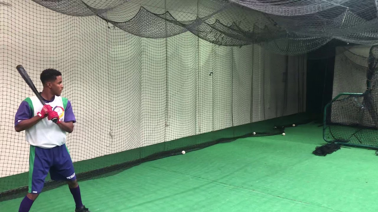 Batting practice right handed bp - YouTube