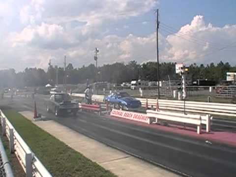 Colonial Beach Dragway 7 29 12 MOD FINALS Bill Bricker over Chris Moren ...