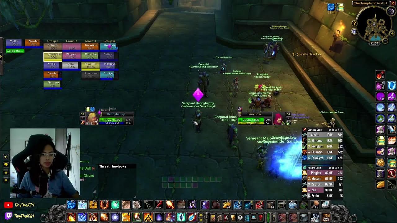 Hmm another Sunken Temple day would be ok ...Thai Girl Playing World Of Warcraft - YouTube