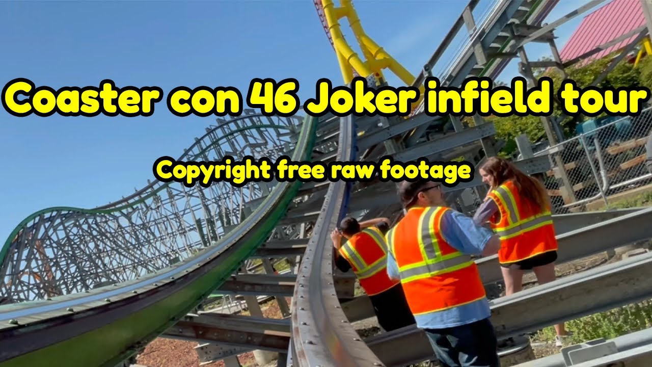 Coaster con 46 Joker infield tour - YouTube
