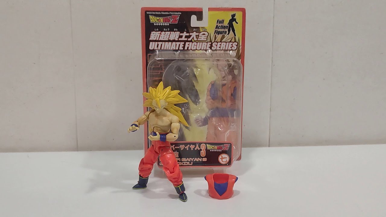 TK REVIEW 137 - DBZ ULTIMATE FIGURE SERIES GOKU SSJ3 - YouTube
