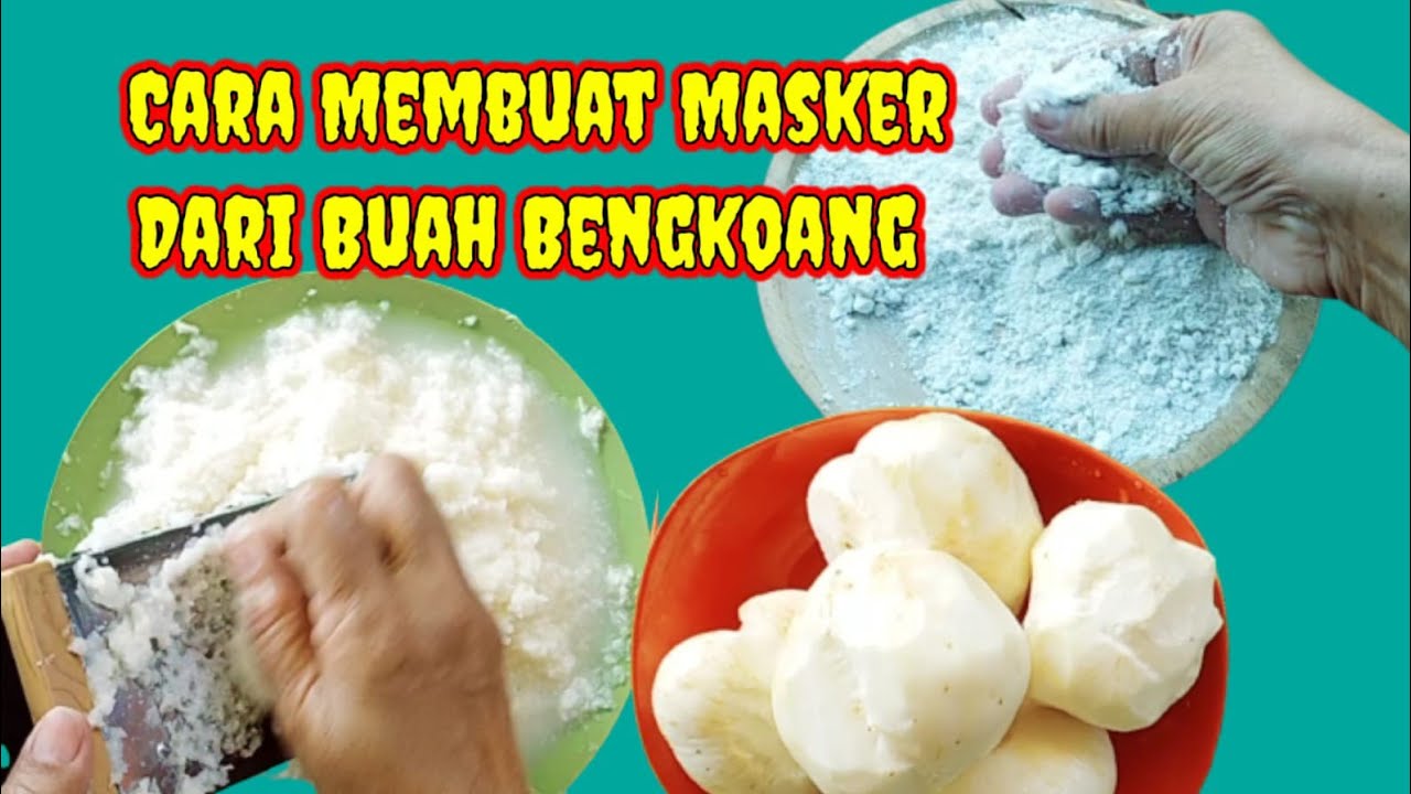 Cara Membuat Masker Alami Dari Buah Bengkoang - YouTube