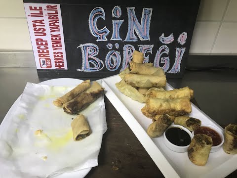 Çin Böreği Nasıl Yapılır / Çin Böreği Tarifi / Sebzeli Bahar Böreği Nasıl Yapılır