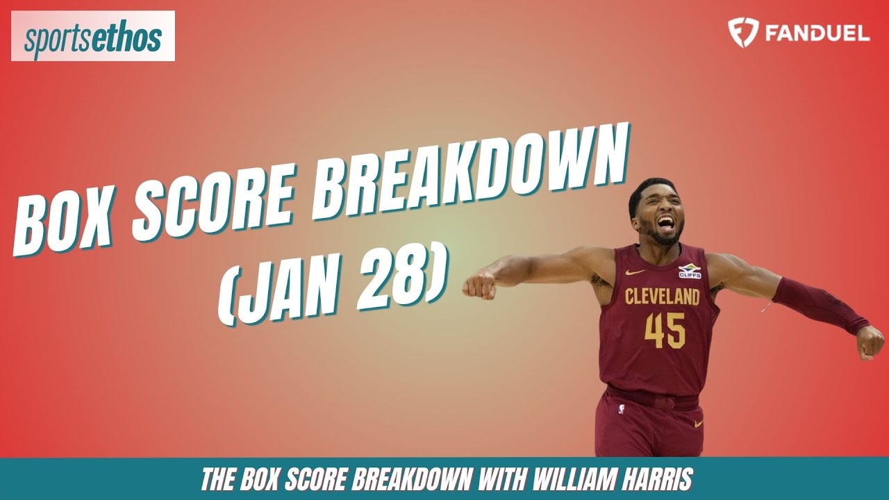 Fantasy Basketball Box Score Breakdown (Jan 28) | Sleepers & Busts 🏀 ...