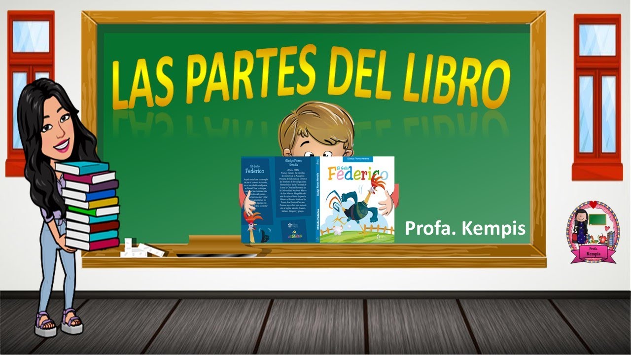 LAS PARTES DEL LIBRO - YouTube