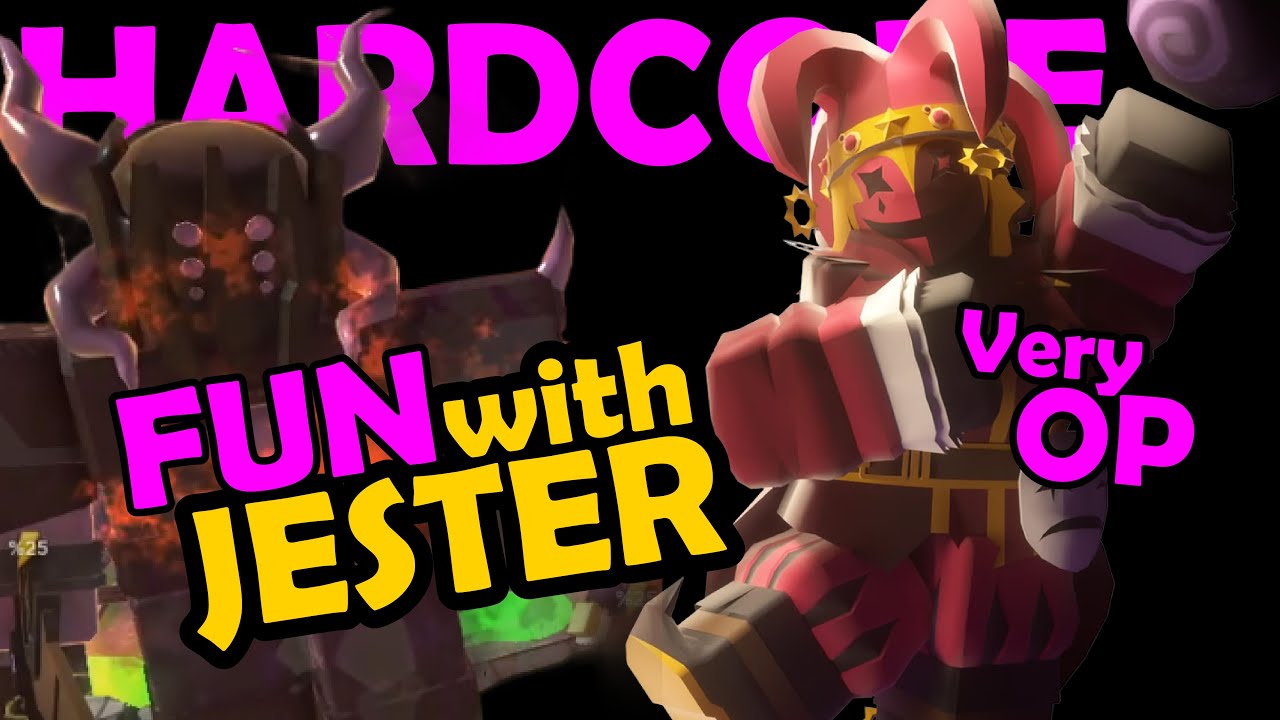 TDS Jester Solo Hardcore tds with FUN Grind Gems - Tower Defense ...