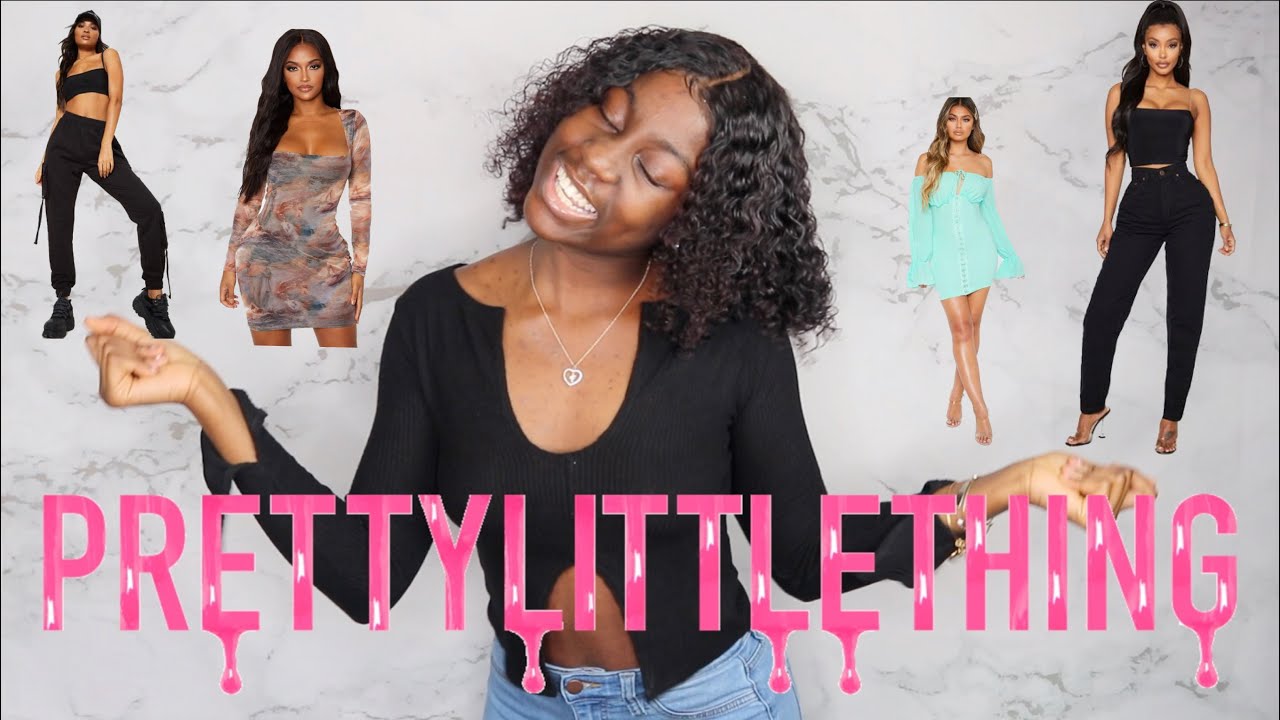 PLT Haul | 6 Looks in 6 Minutes | Pretty Little Thing Haul - YouTube