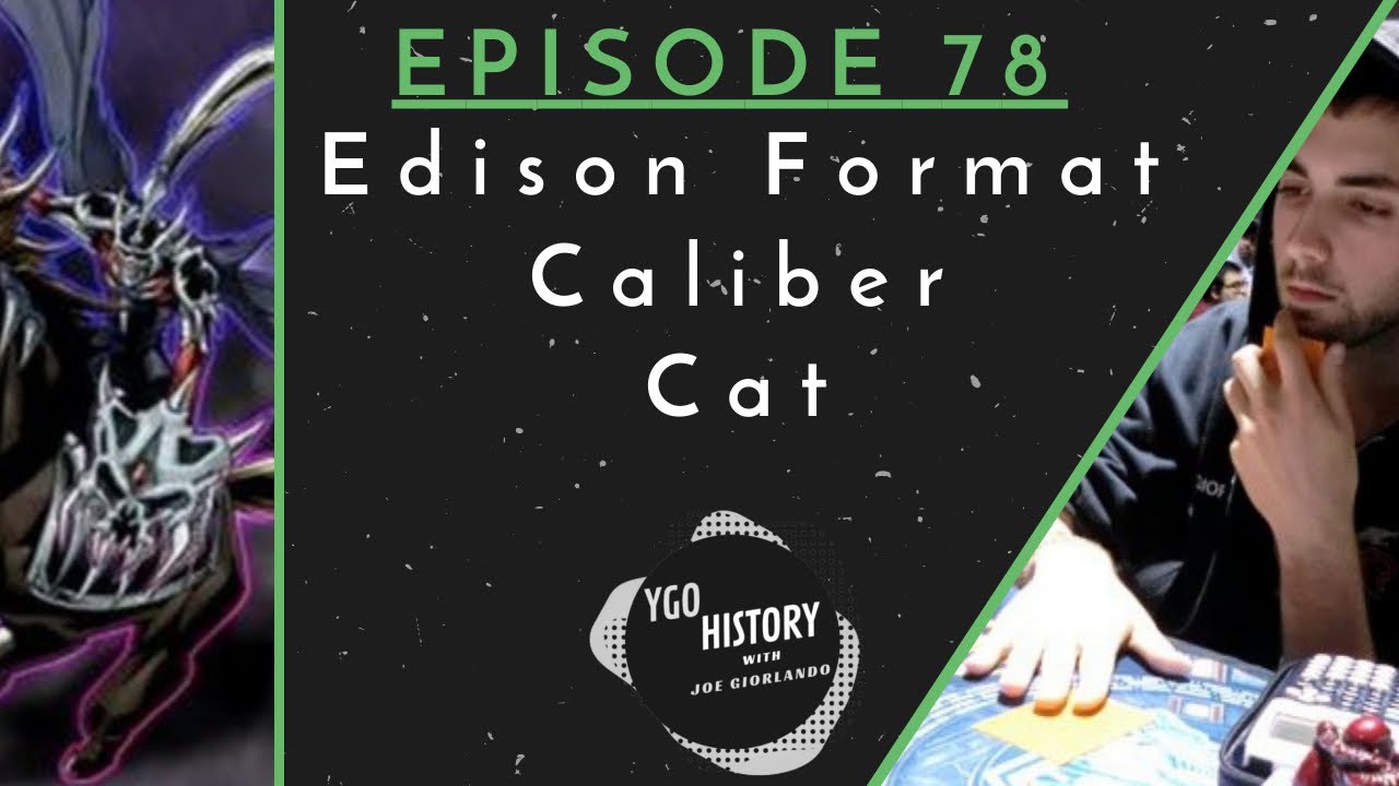 Yu-Gi-Oh History w/Joe Giorlando: Caliber Cat (Edison 2010) - YouTube
