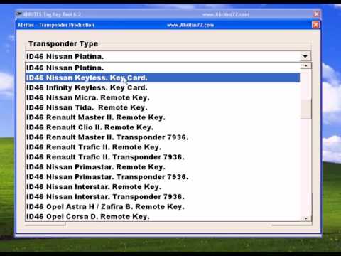 ABRITIES TAG KEY TOOL functional - YouTube