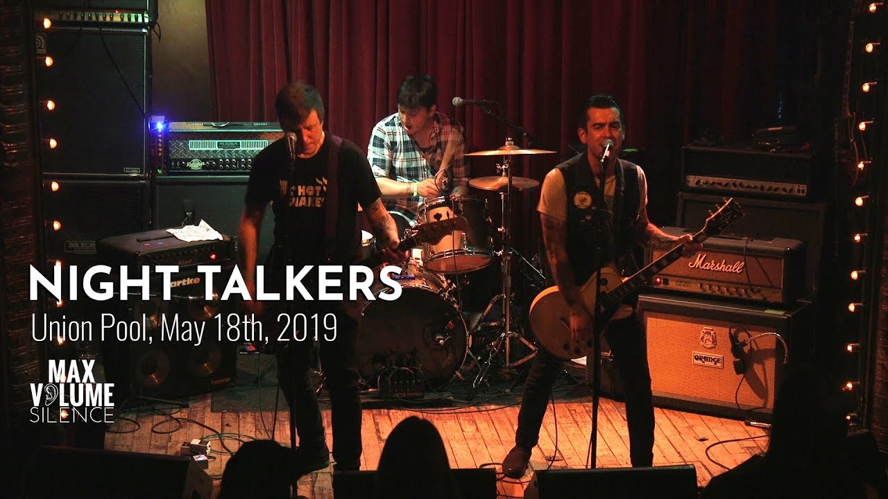 NIGHT TALKERS live at Union Pool, May 18th, 2019 (FULL SET) - YouTube