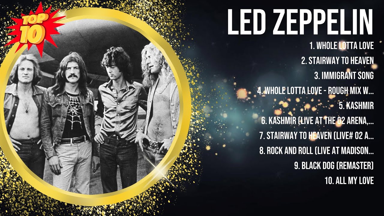 Led Zeppelin 2024 MIX ~ Top 10 Best Songs ~ Greatest Hits ~ Full Album ...