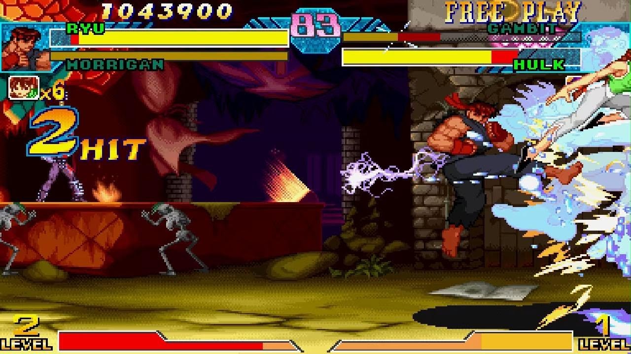 Here it is (couldn't land a Raging Demon tho') 😑😅 [MvC Fighting ...