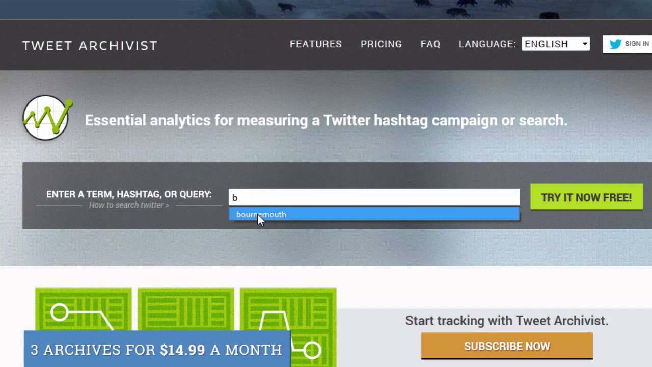 Twitter search and data collection - Part 2: Free Version of Tweet ...