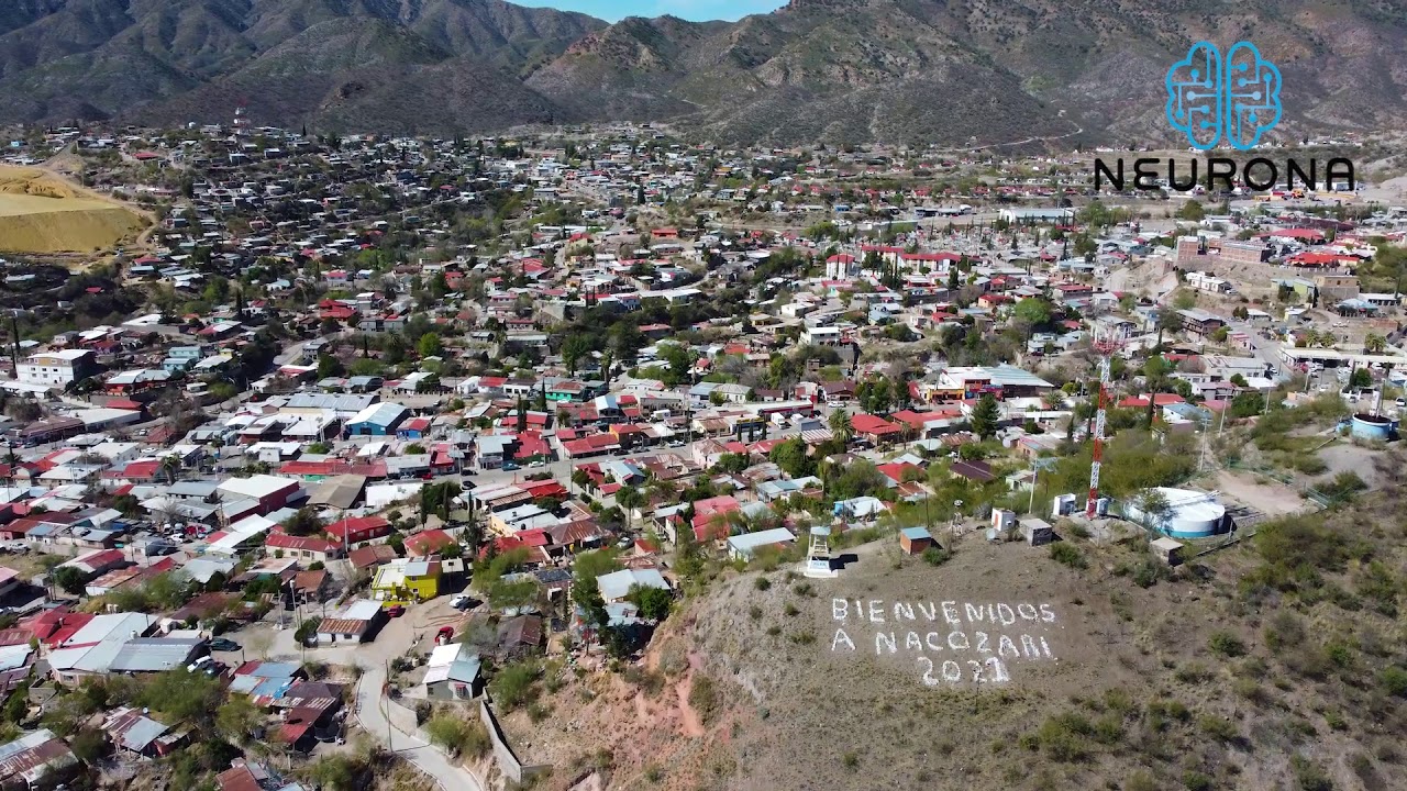 Nacozari de García, Sonora desde el aire. - YouTube