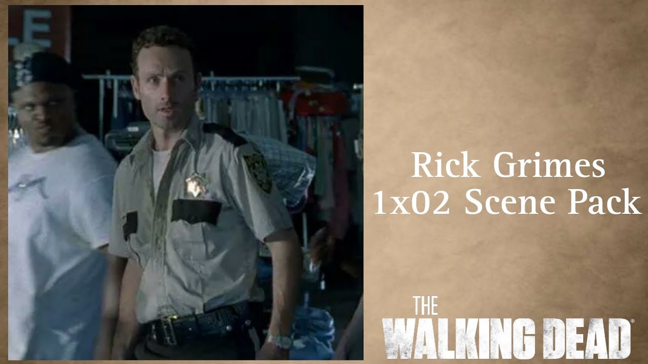 Rick Grimes 1x02 Scene Pack - YouTube